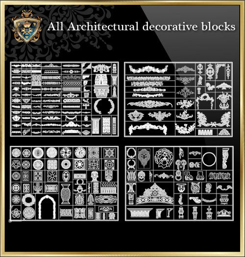 Autocad Blocks Set Cad Design Free Cad Blocksdrawings